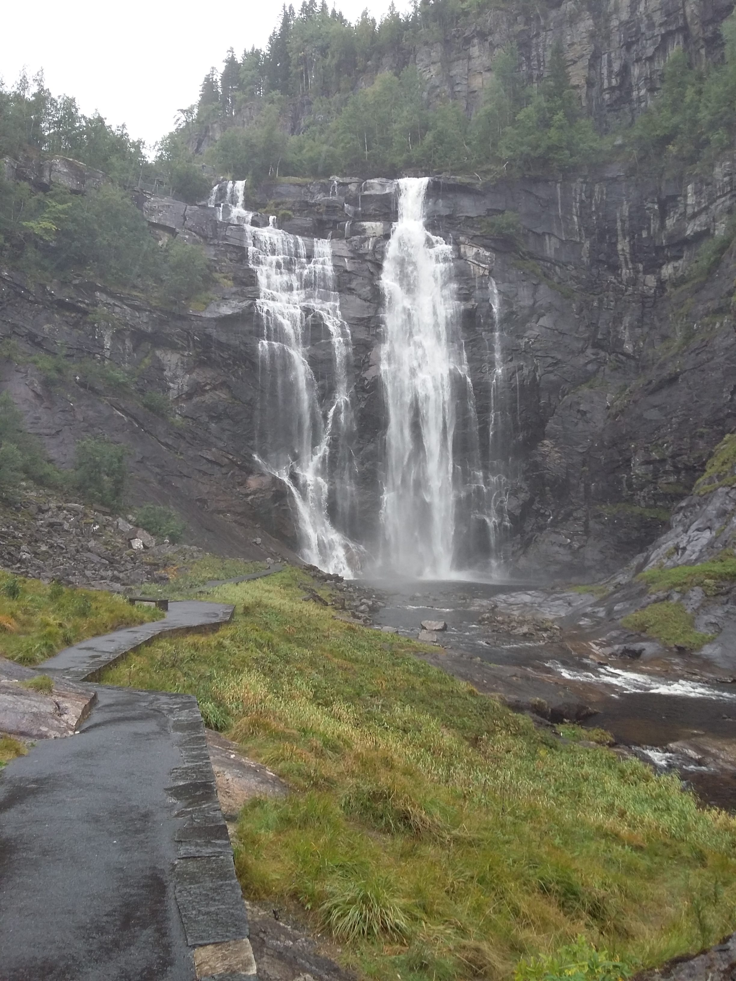 Skjervsfossen - Hardanger Scenic Route - Norway - Coppers On Tour